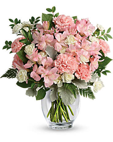 Whisper Soft Pink Bouquet | Carnation Delivery Mississauga – Euro Flowers